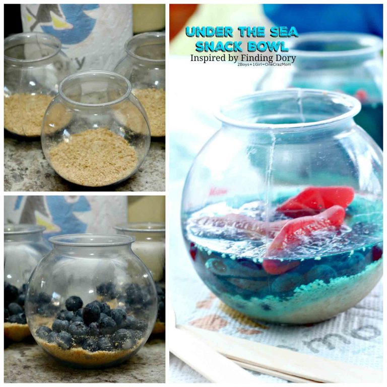 Finding Dory Inspired Under the Sea Snack Bowl
