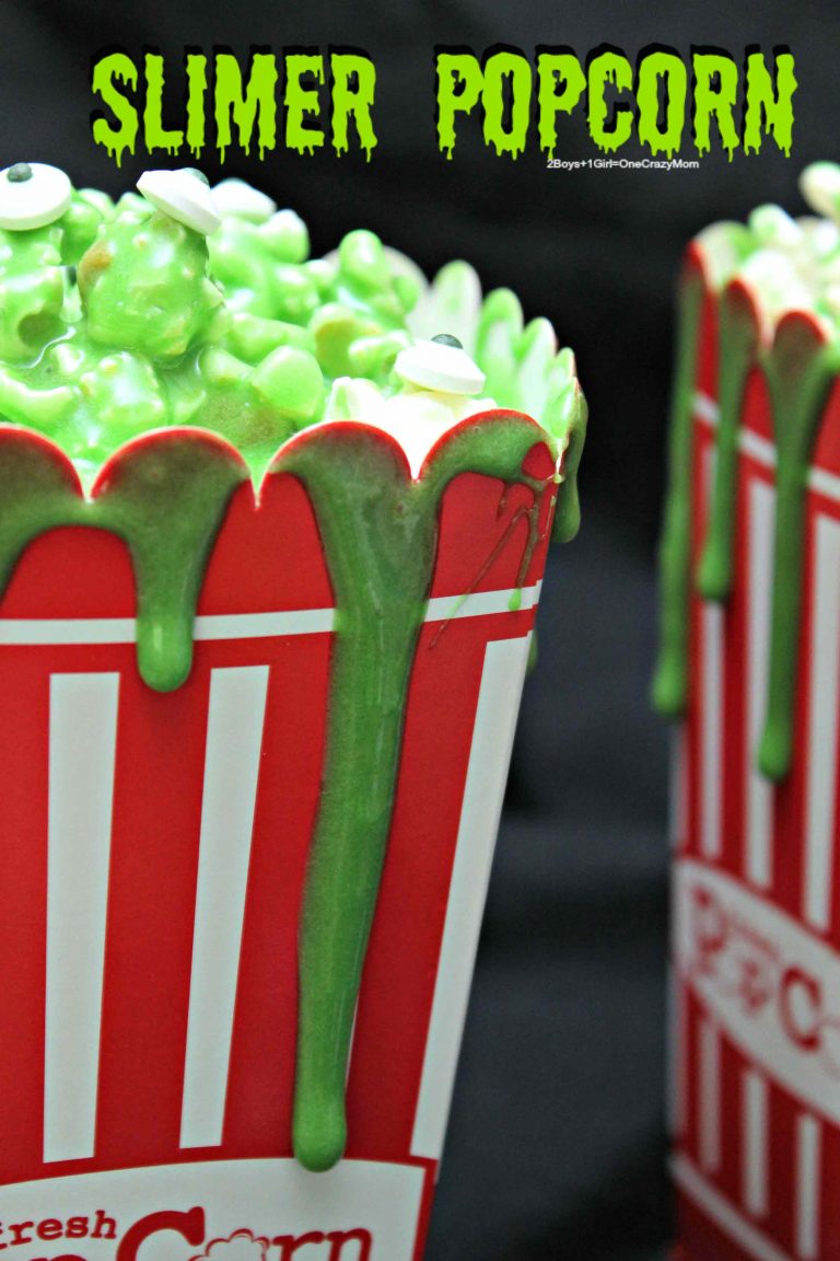 Get up close and personal with Slimer the ghost and a treat