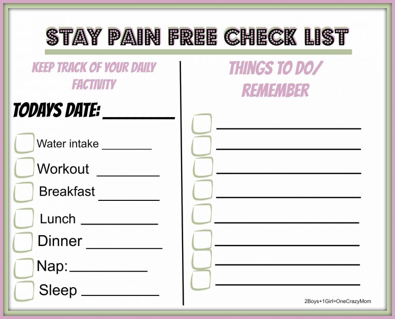 My 5 tips to keep chronic pain away and feel great longer